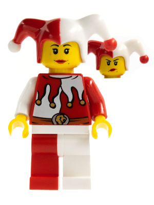 LEGO® Minifigures™ CAS480: Jester, Female – Brikkeslottet